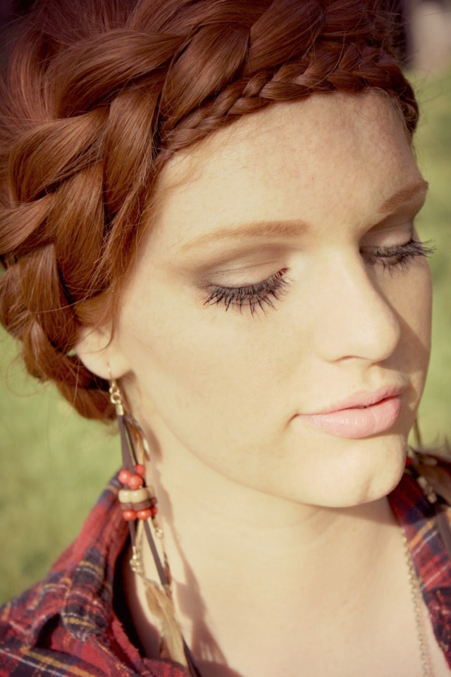 Hair Tutorial: Double Braided Crown by Janae at The Letter 4