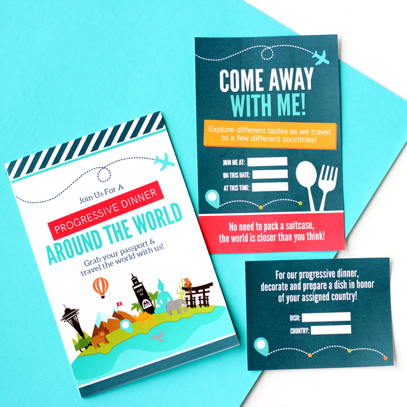 4 Progressive Dinner Party Ideas Travel Edition | Date Your Spouse