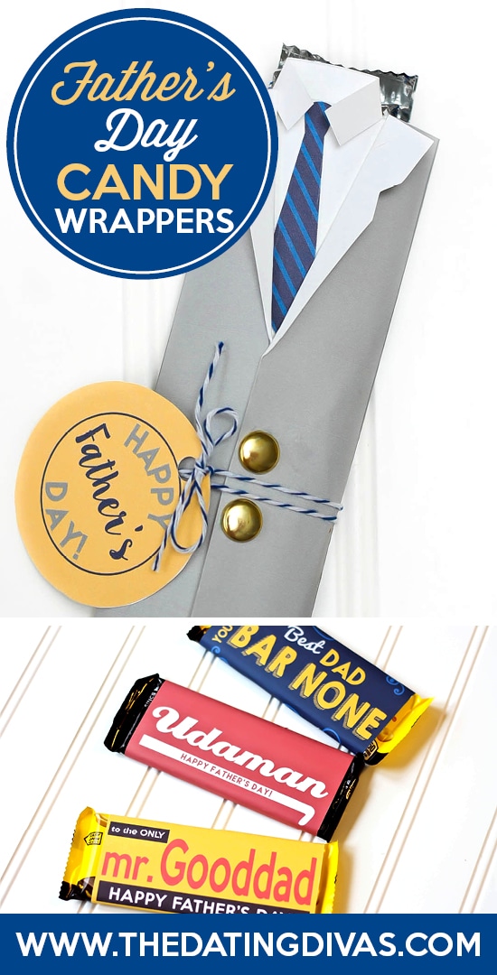 FREE Father's Day Candy Bar Wrappers - Date Your Spouse
