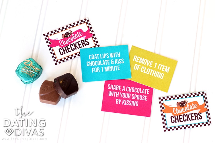 Chocolate Checkers - Date Your Spouse