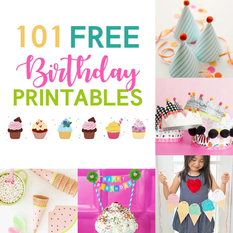 101 Free Birthday Printable Cards for Everyone | Date Your Spouse