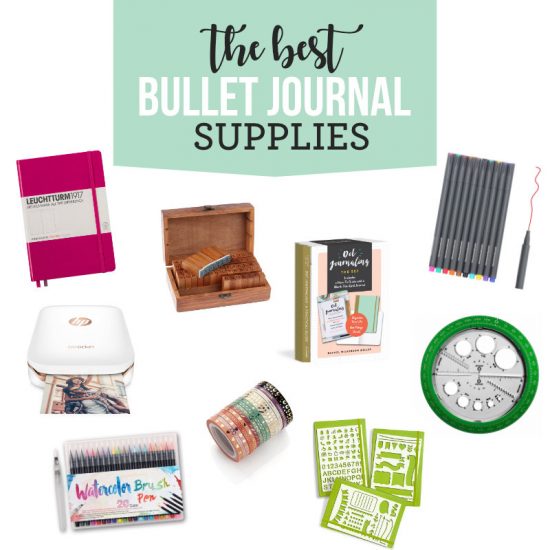 Best Bullet Journal Supplies - From Date Your Spouse