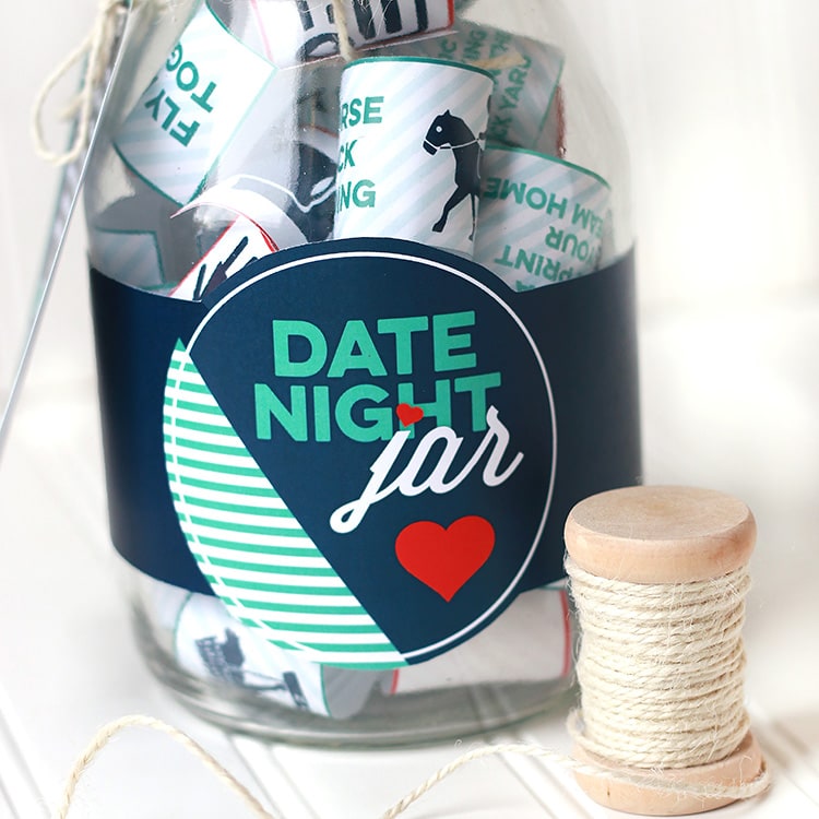 40 Date Night Jar Ideas with Free Printables | Date Your Spouse
