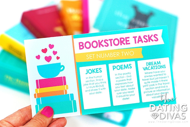 Bookstore Date Scavenger Hunt| Date Your Spouse