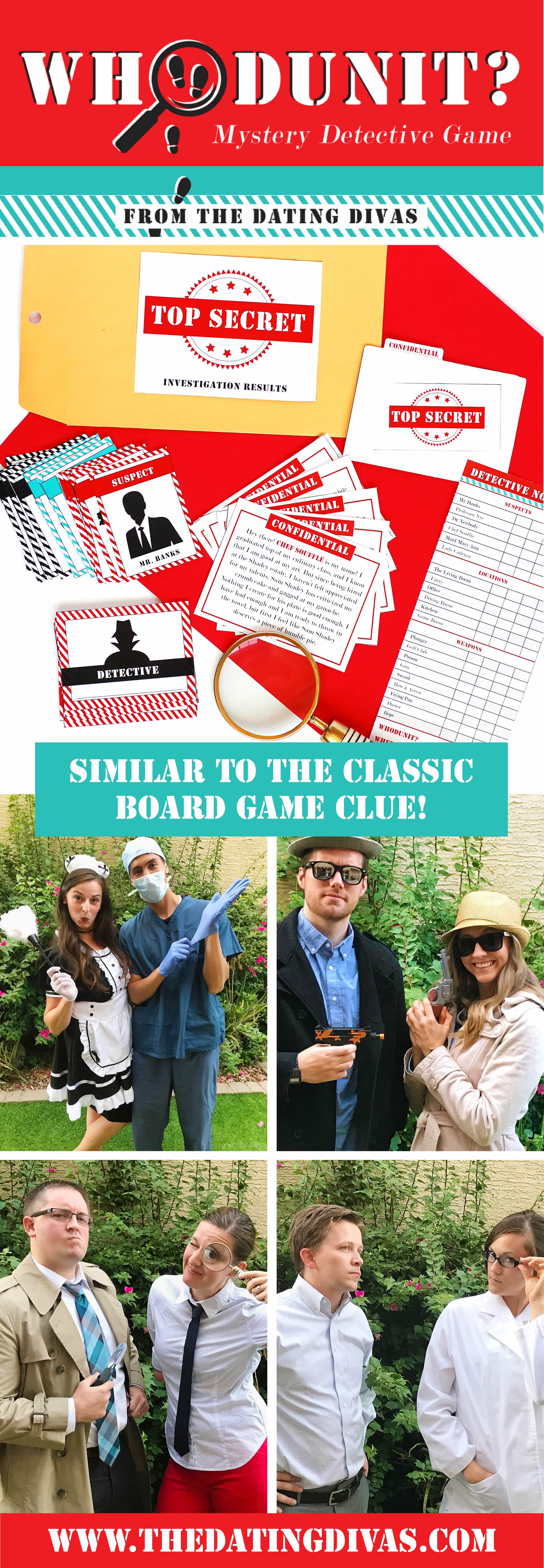 Detective Games For Group Date | Date Your Spouse