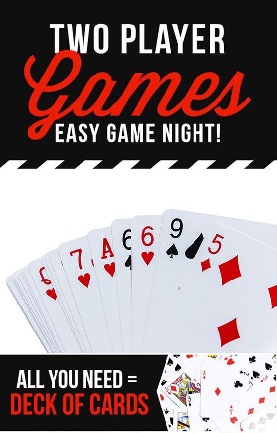 50 Fun & Easy 2 Player Card Games | Date Your Spouse