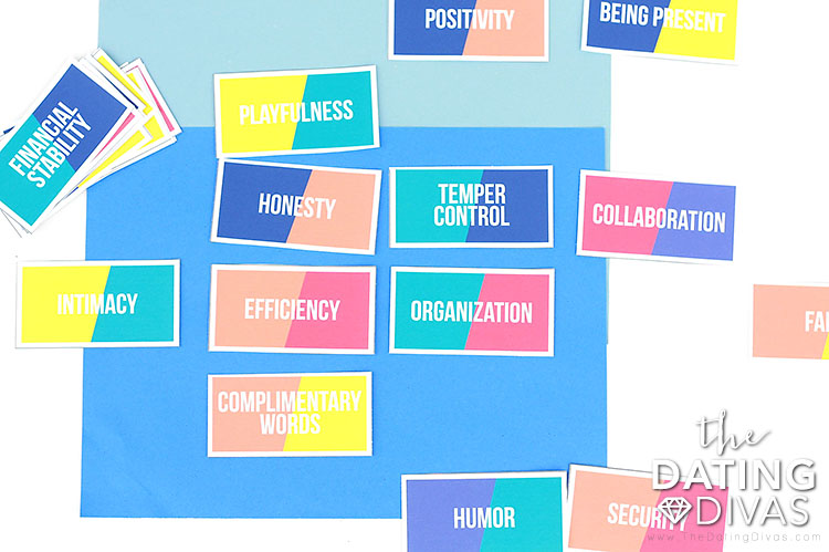 Marriage Core Values Couples Game - From Date Your Spouse