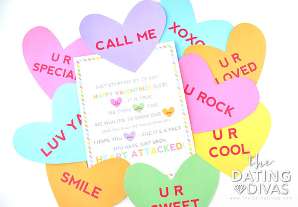 Valentine's Day Heart Attack Lawn Signs - From Date Your Spouse