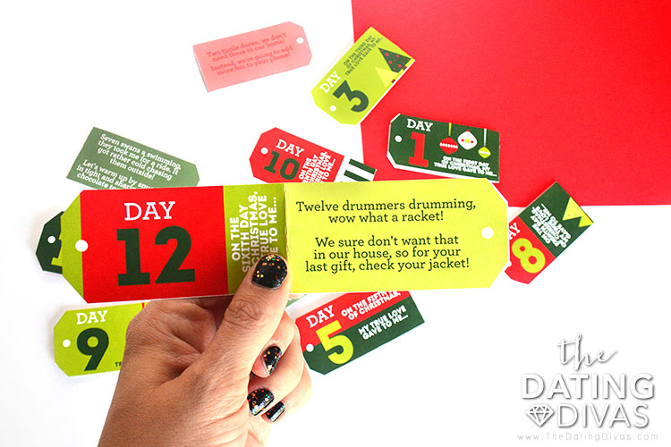 Super Easy 12 Days of Christmas Gift Ideas | Date Your Spouse