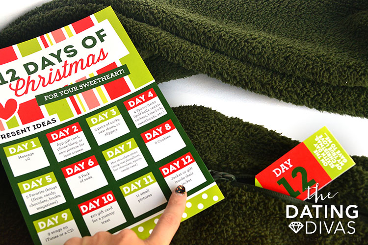 Super Easy 12 Days of Christmas Gift Ideas | Date Your Spouse