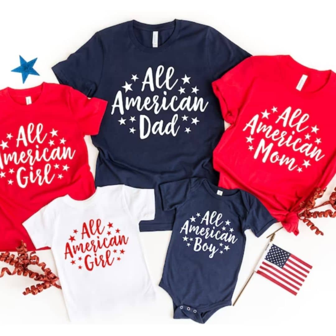 25 Star-Spangled Family Matching Outfits for July 4th | Date Your Spouse