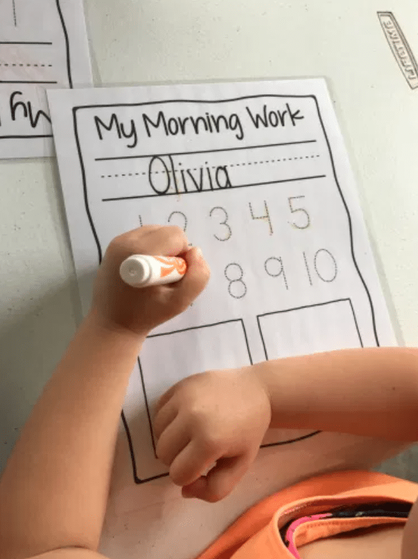 110 Printable Preschool Worksheets and Easy Toddler Activities | Date ...