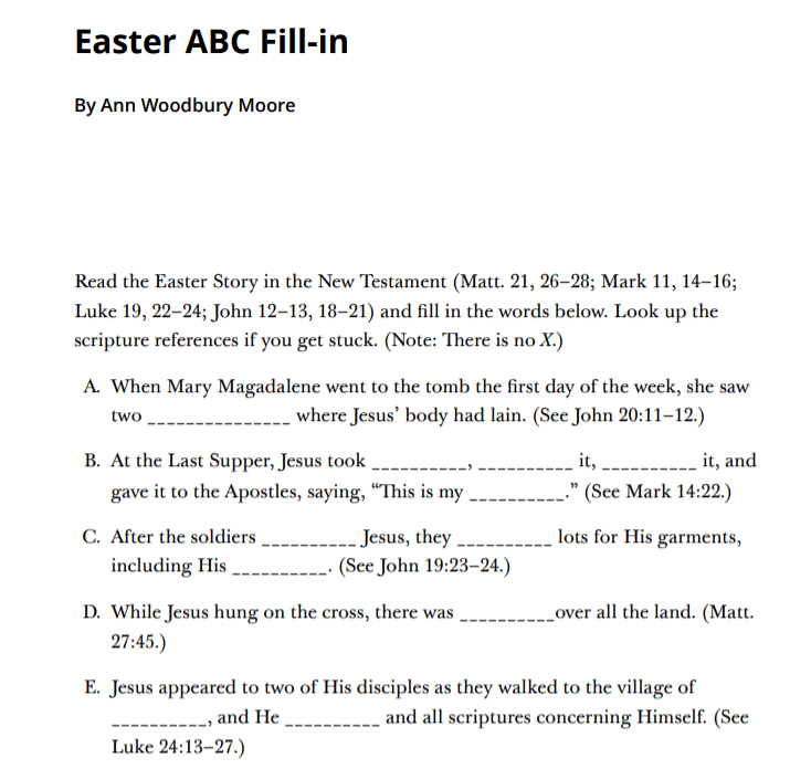 150 Ways to Focus on Christ This Easter | Date Your Spouse