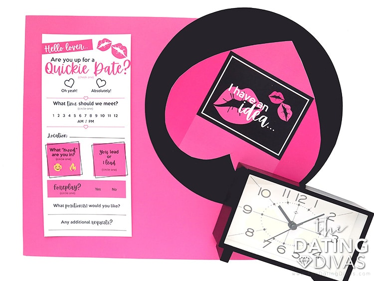 The Ultimate Quickie Sex Date | Date Your Spouse