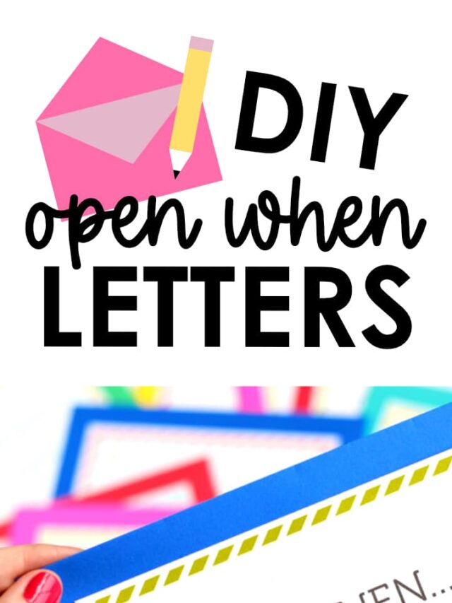 50 Creative & Easy Open When Letter Ideas | From Date Your Spouse