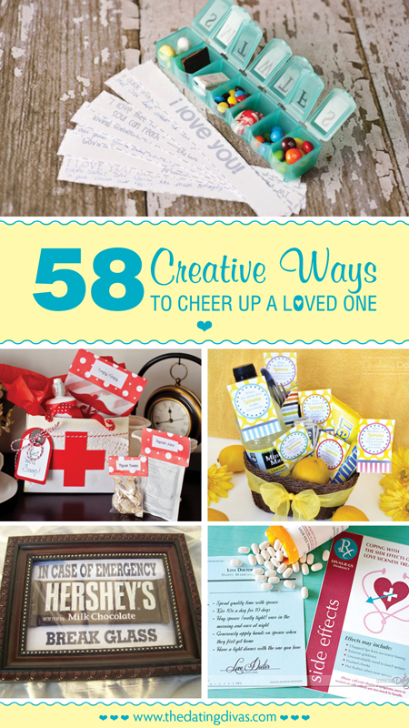 58+ Easy & Creative Ways To Cheer Up A Loved One {**FREE Printables!}