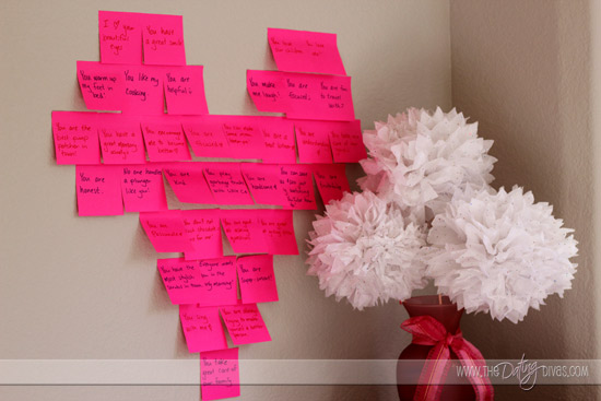 Post-it Notes Heart